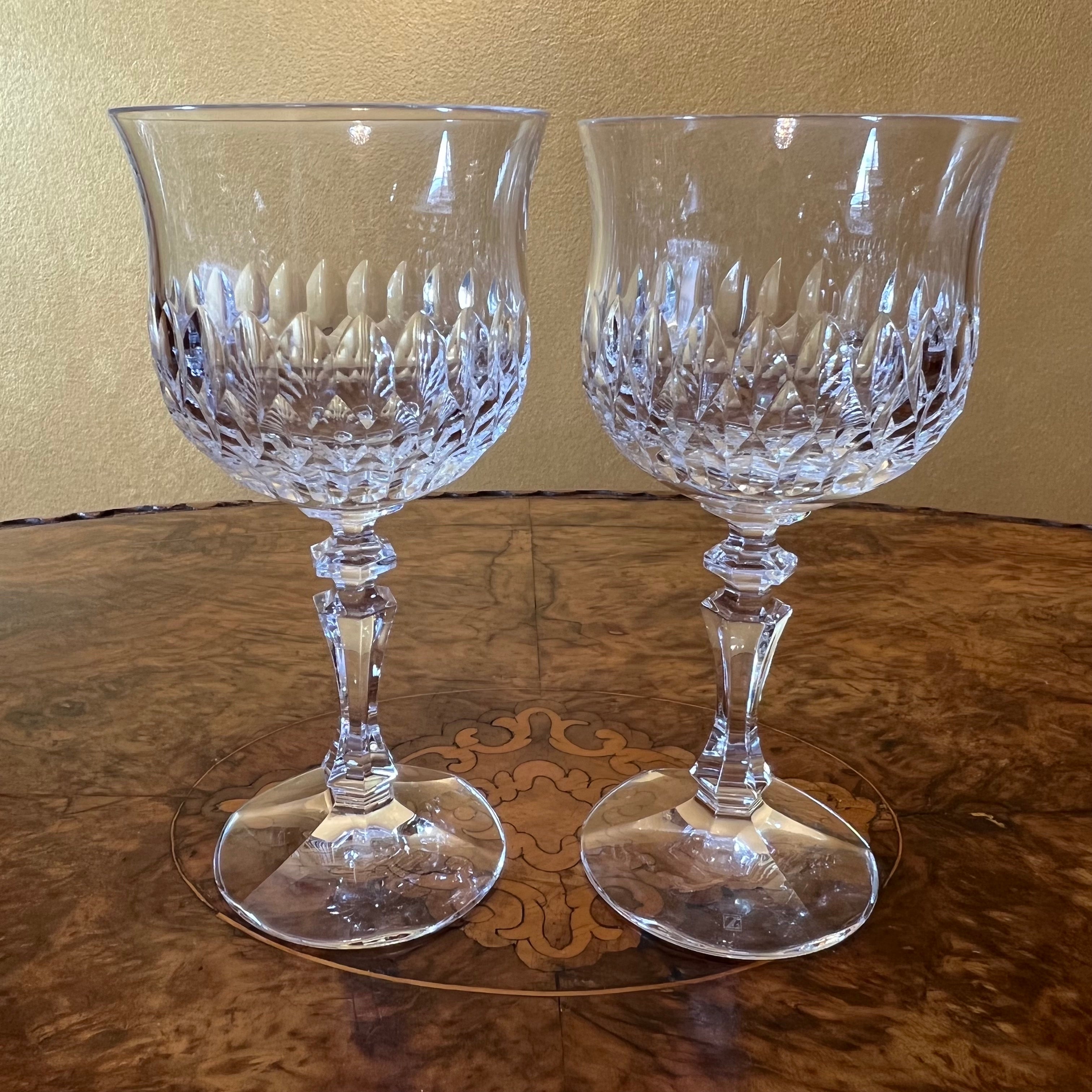 Schott Zwiesel Crystal Water Goblets Pair – Antiques Yeah