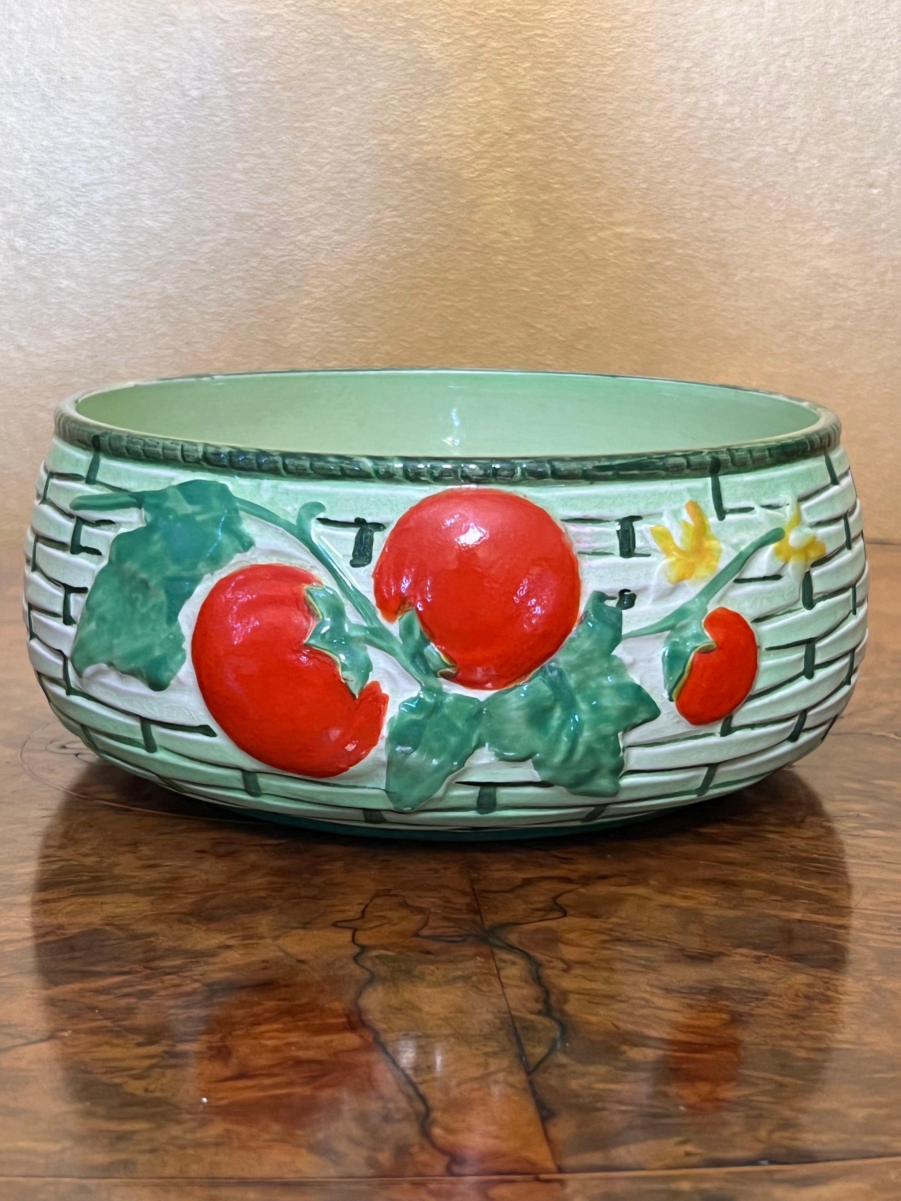 Vintage Royal Winton Grimwades Tomato Salad Bowl – Antiques Yeah
